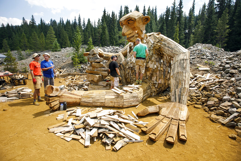 Giant wooden troll is returning to Breckenridge - Sentinel Colorado