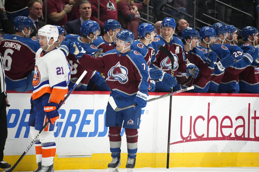 Kadri, Avalanche head east to visit the Islanders - Sentinel Colorado